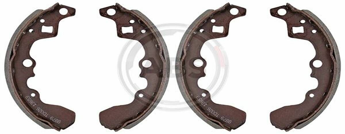 Тормозные колодки ABS барабанные задние Lada Largus, Renault Logan (8879)