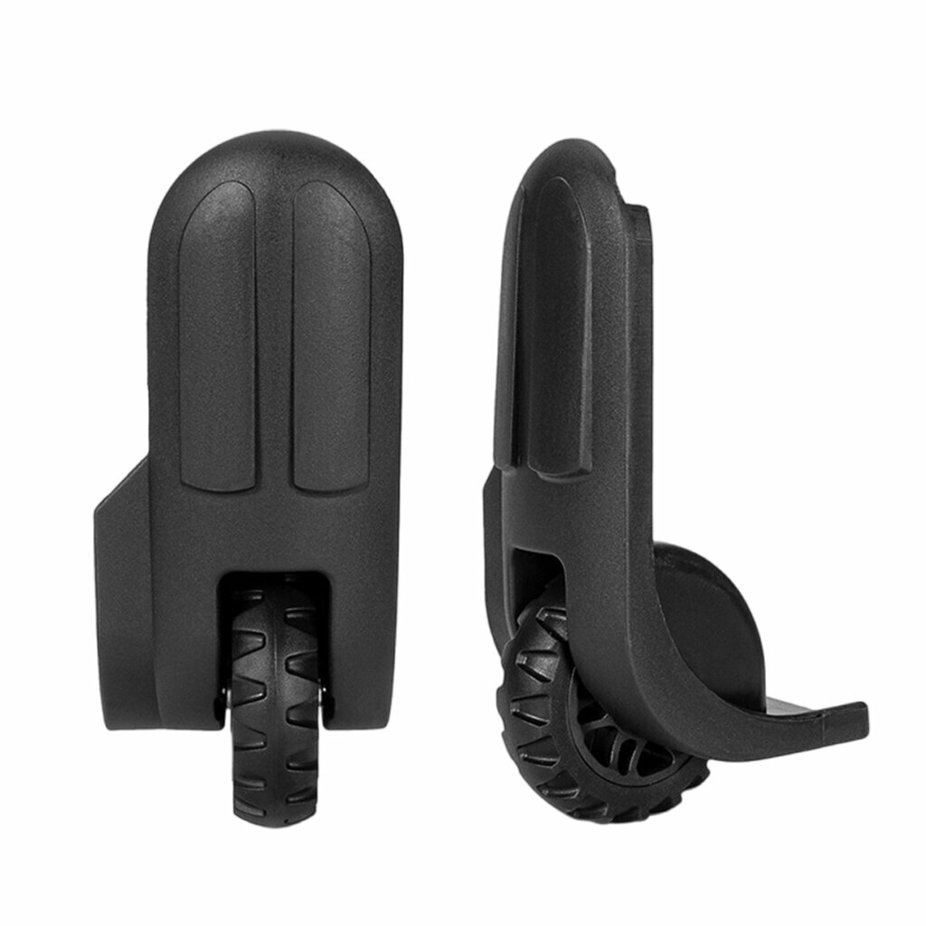 1 пара колесиков для багажа из ПВХ, поворотные ролики для чемоданов, запасные колеса, идеально подходят для замены колесиков в чемодане.