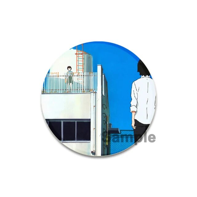 Круглый мягкий значок-пуговица в стиле аниме Sonny Boy, брошь с милым персонажем, булавки, украшение для рюкзака, одежды, модные украшения, подарки