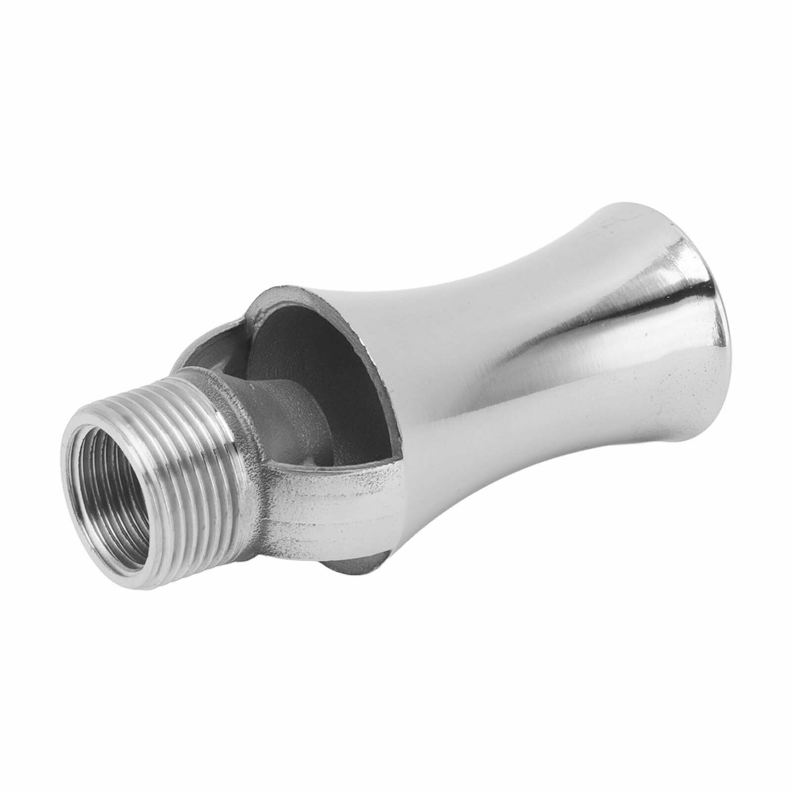 Нержавеющая сталь Ледяная башня Каскадный кедровый фонтан Сопло Каскадный кедровый стиль Ледяная башня Снежная сосна Головка сопла фонтана Внутренняя резьба 1/2 дюйма Внешняя резьба 3/4 дюйма