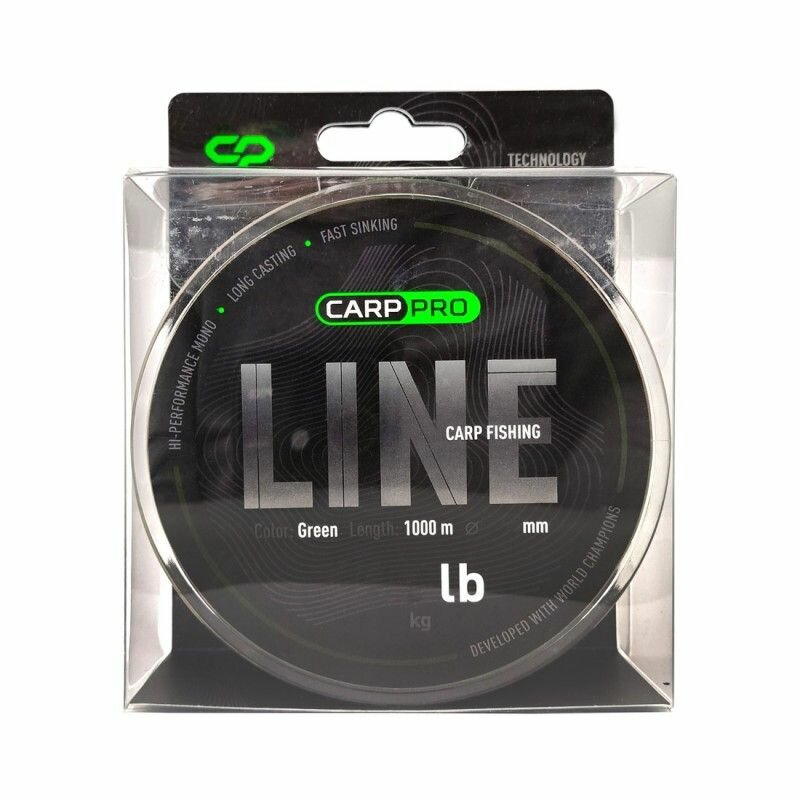 CARP PRO Леска Green 1000м 0.261мм