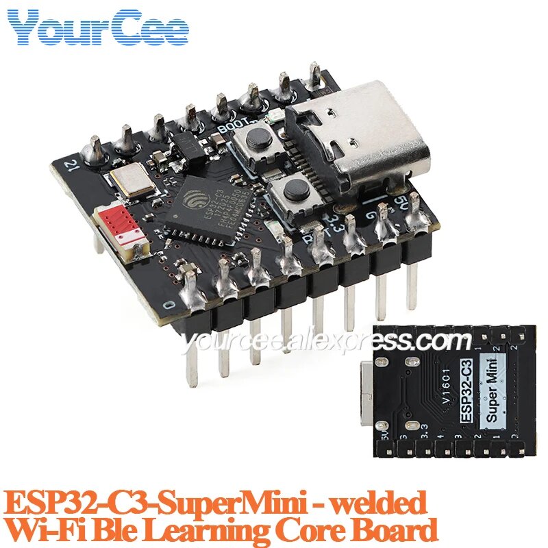 Модуль ESP32-C3FN4 Your Cee 2pcs, C3-SuperMini Welded