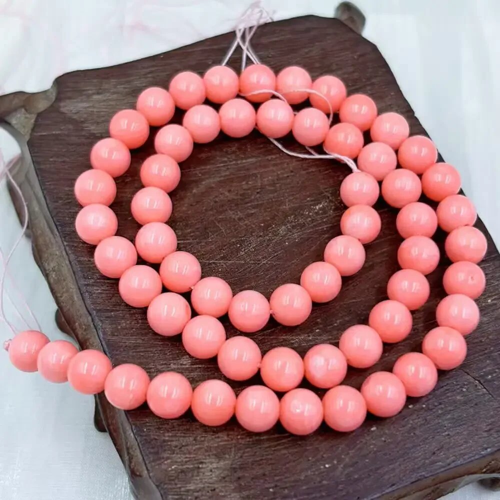 Бусины из натурального морского бамбукового коралла SR BGSJ 3-8 мм розового цвета 7mm