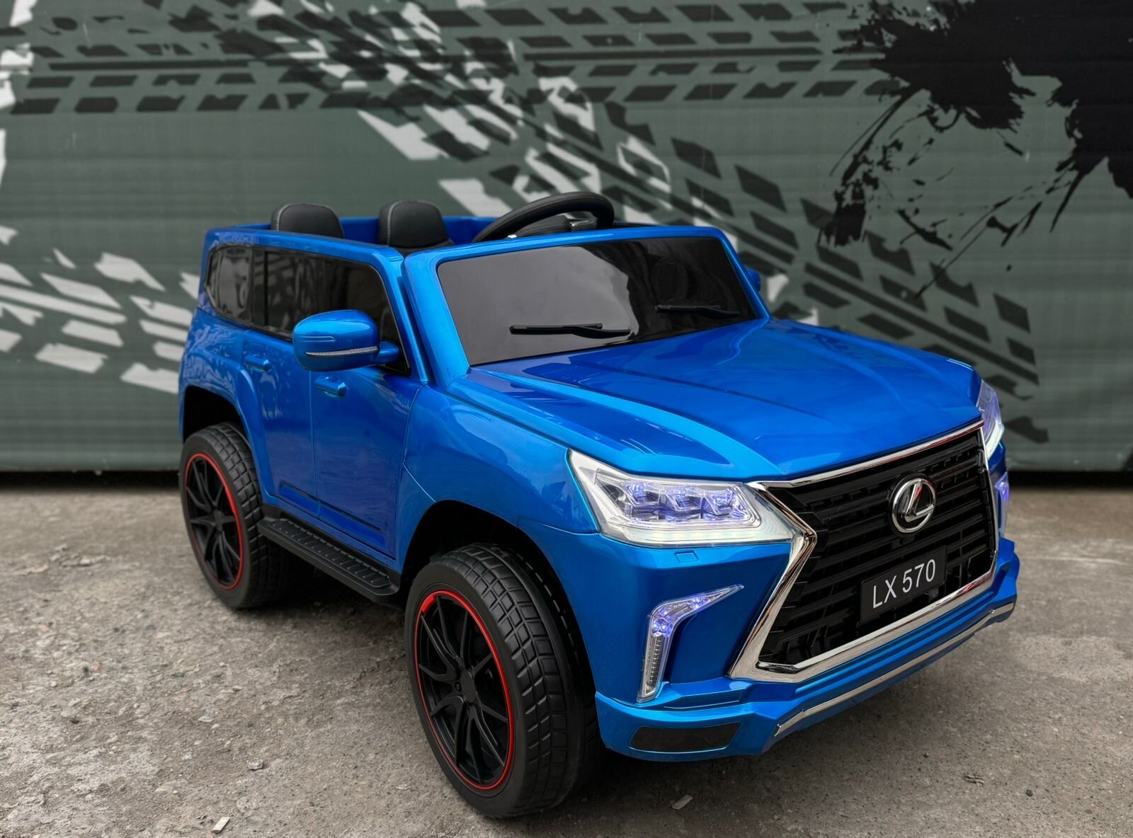 Электромобиль детский Lexus, с пультом ДУ, звуковые и световые эффекты