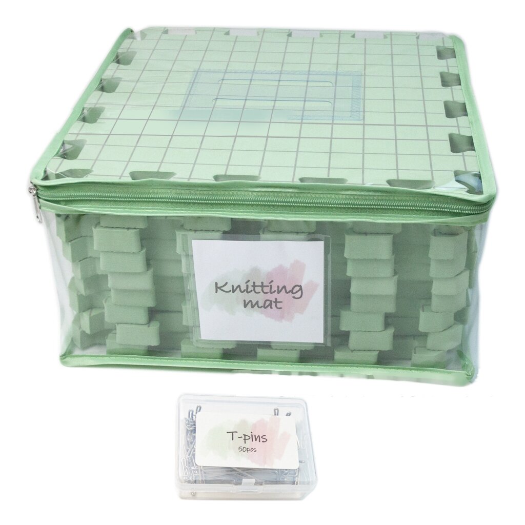 Блокирующие коврики для вязания крючком с сетками для энтузиастов любителей