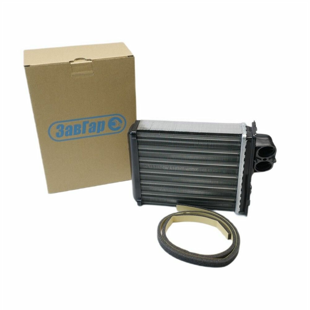 Радиатор отопителя Largus, Logan, Duster, Sandero алюмин. "ЗавГар"