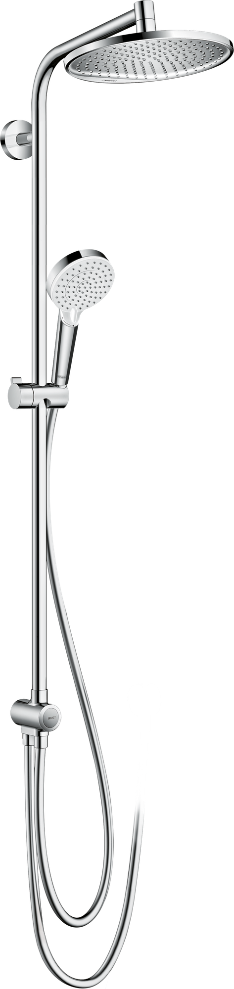 Душевая колонна без смесителя Hansgrohe Crometta S 240 1jet Showerpipe Reno EcoSmart 27270000