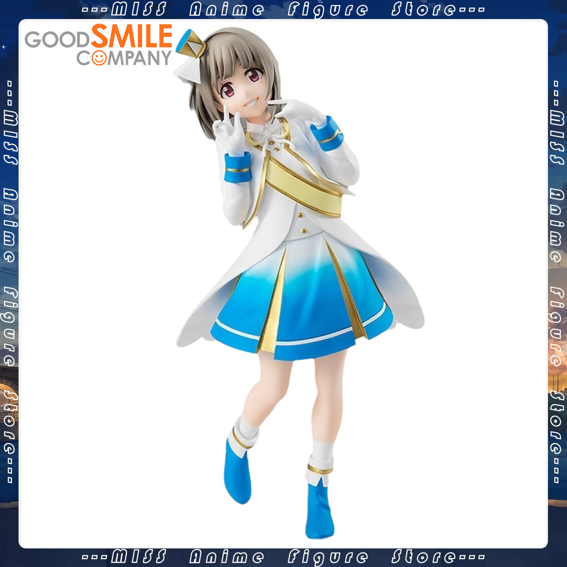 GSC Подвижная фигурка POP UP PARADE 17 см Школа Идолов Нидзигасаки (Теннодзи Рина, Накасу Касуми, Миясита Ай, Эмма Верде, Ооми Сидзуку) - аниме модель