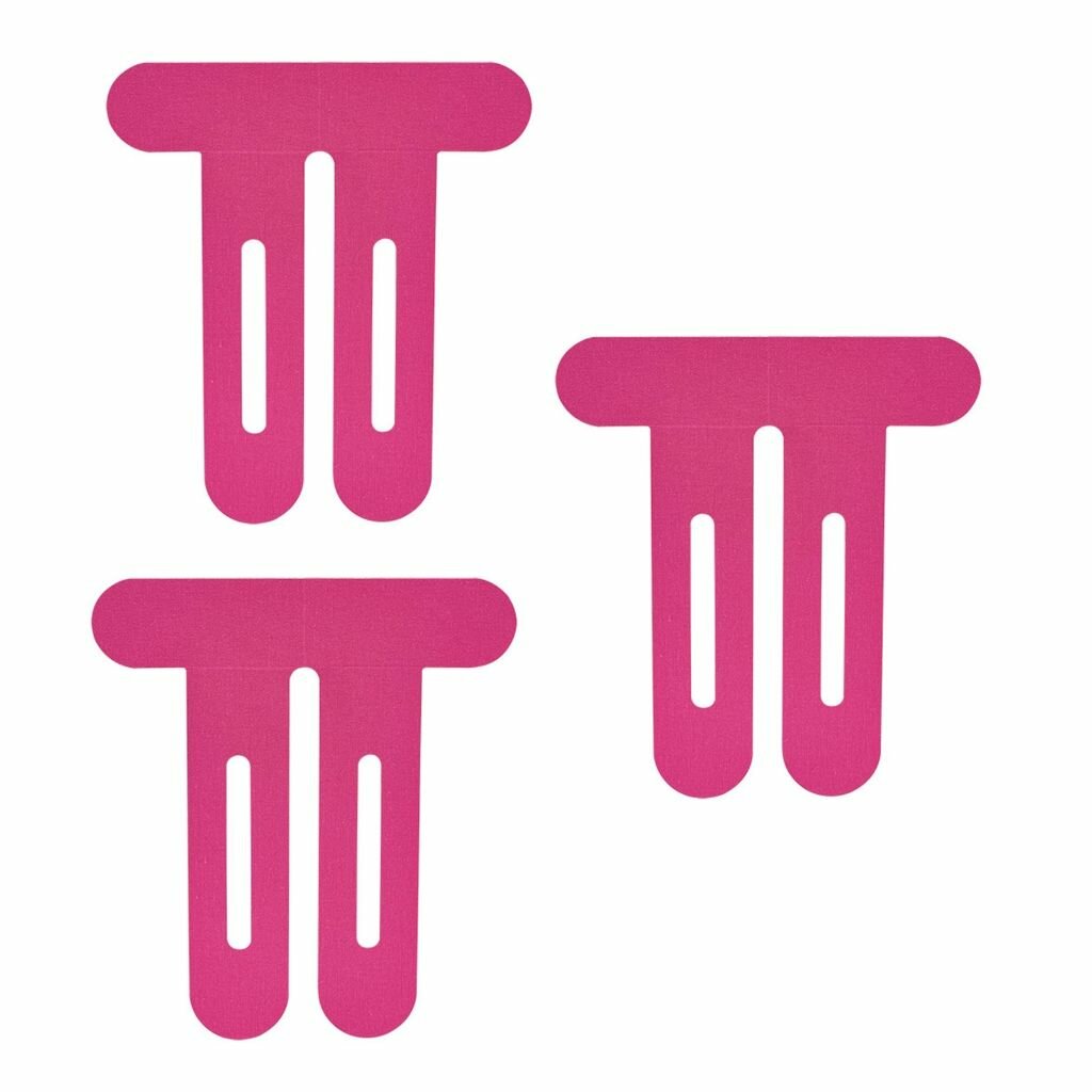 Кинезиологический тейп для колена и локтя, Розовый