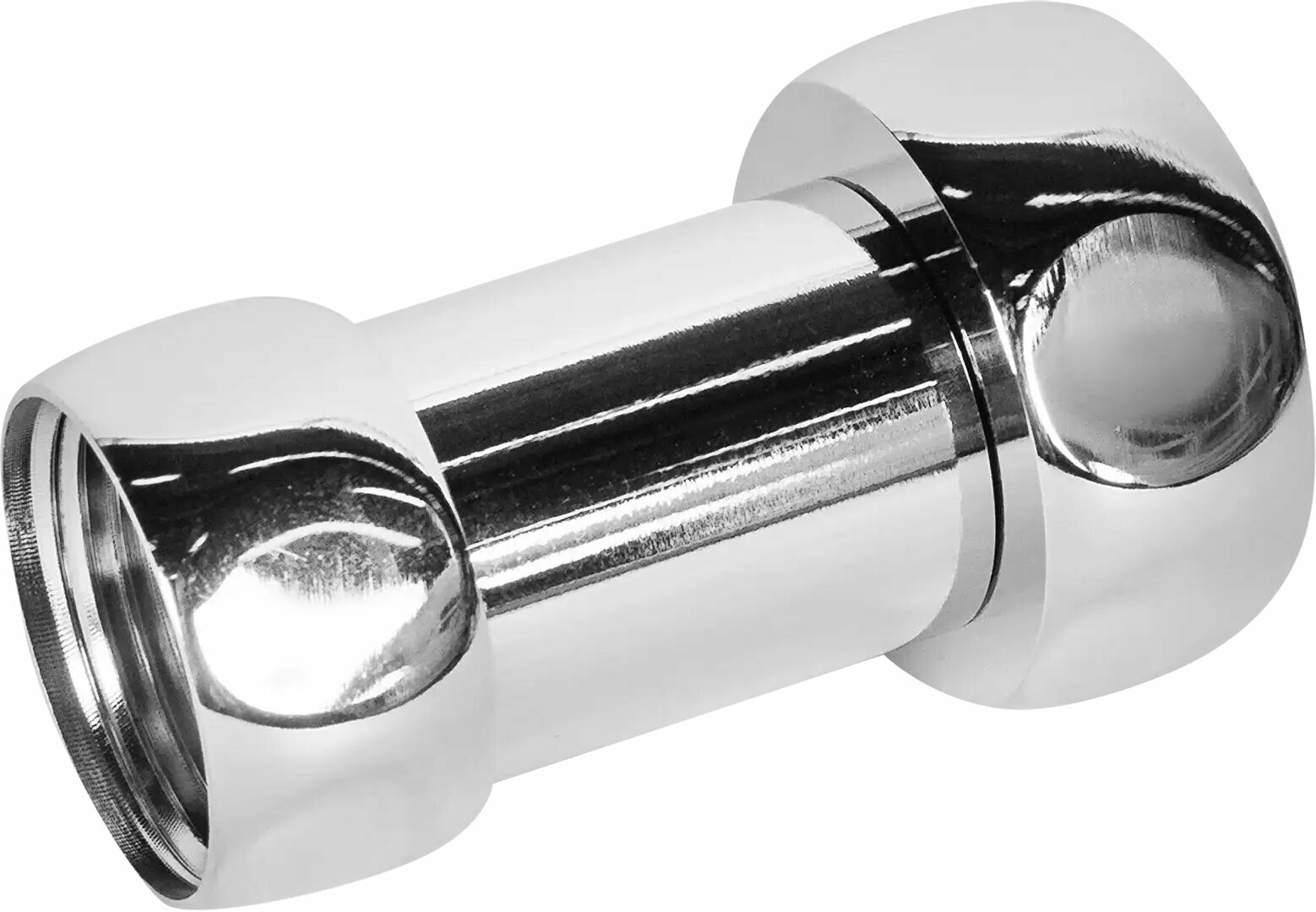 Фитинг-американка, латунь, хром, для полотенцесушителя, диаметр входной резьбы 1", 3/4", комплект 2 шт