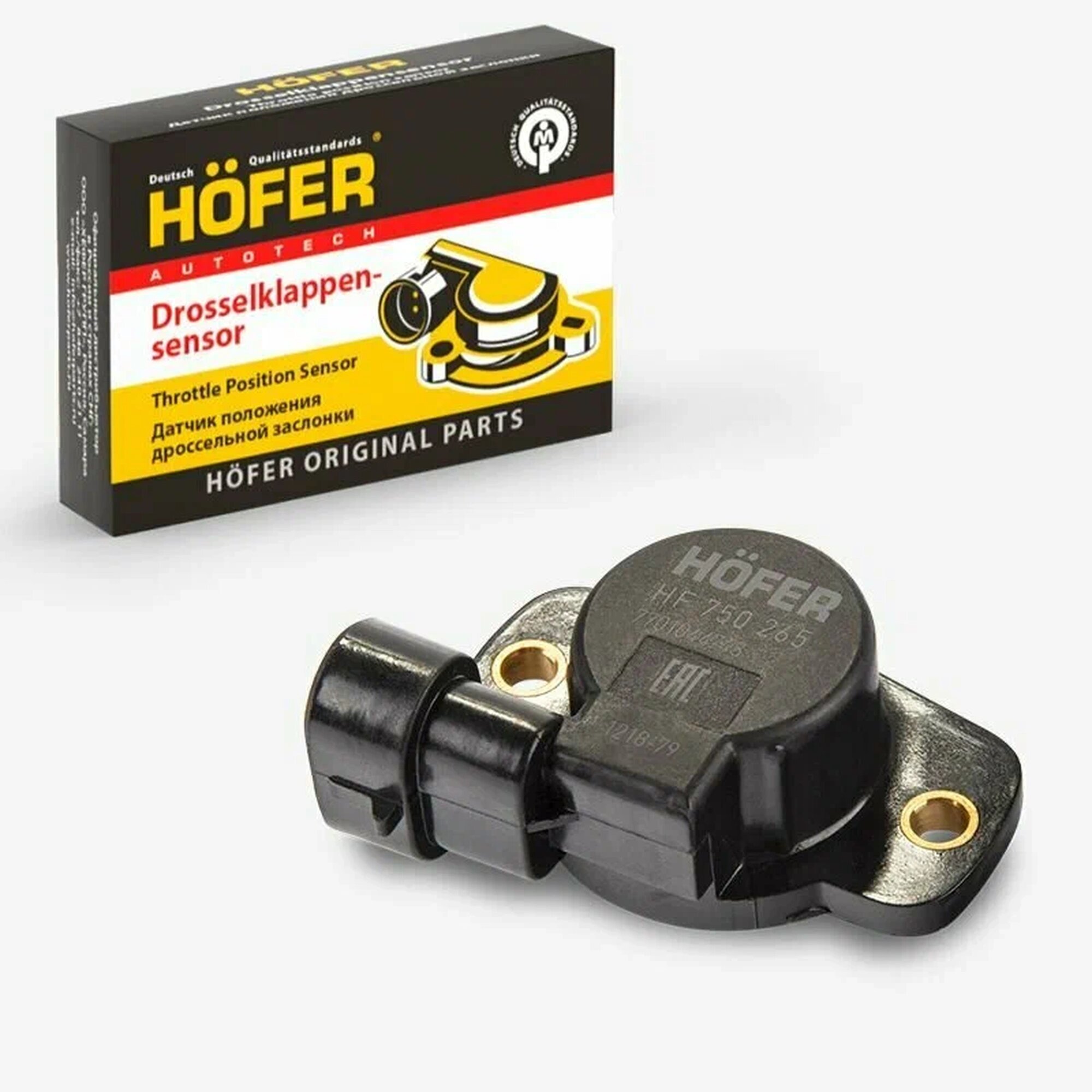 Датчик положения дроссельной заслонки RENAULT Logan, LADA Largus 16кл, HOFER, HF750265