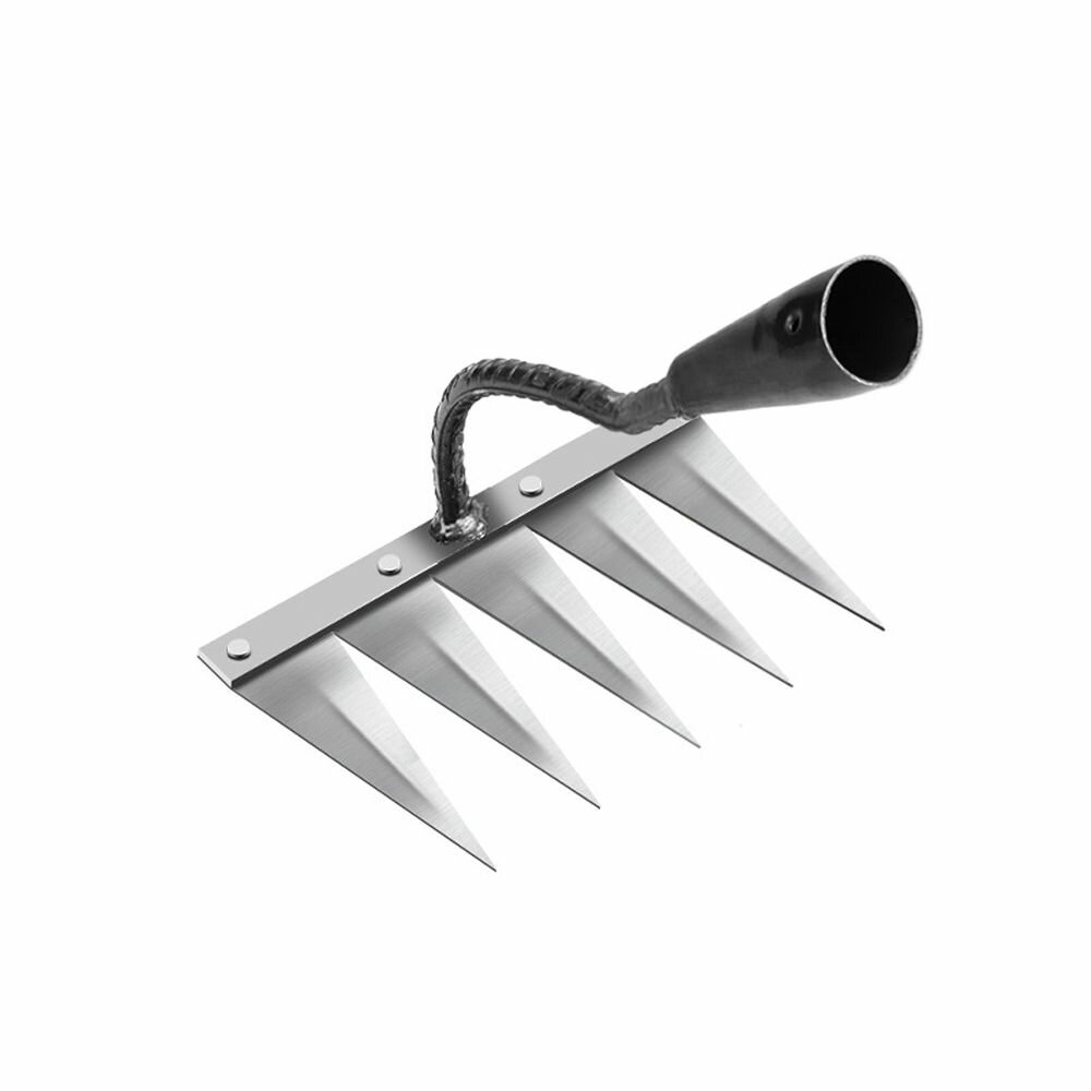 Мотыга из высокоуглеродистой стали, грабли для прополки, сельскохозяйственный инструмент, прополка, обработка почвы