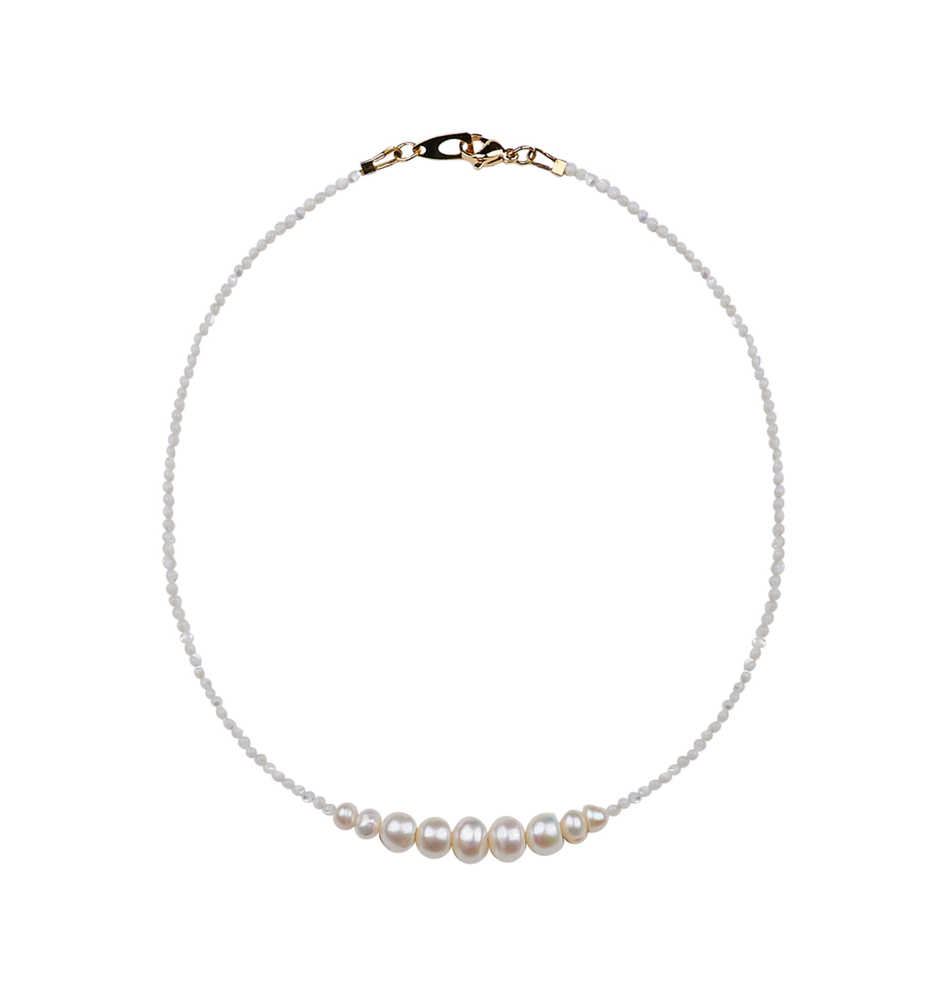 Чокер VERUSCHKA, жемчуг пресноводный культивированный