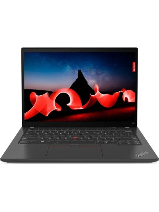 Ноутбук Lenovo ThinkPad T14 G4, 14", IPS, Intel Core i5 1335U, DDR5 16ГБ, SSD 1024ГБ, Intel Iris Xe graphics, черный (21hesgc100)