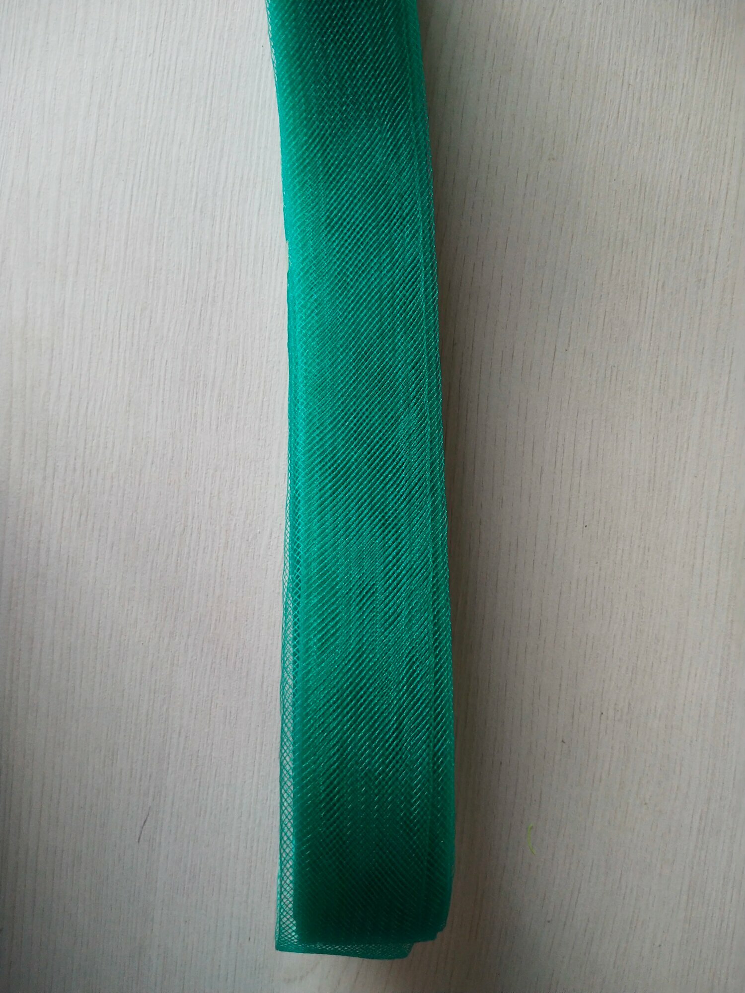 Лента из полиэстера, темно-зеленая, 2 см, color 39 green jade