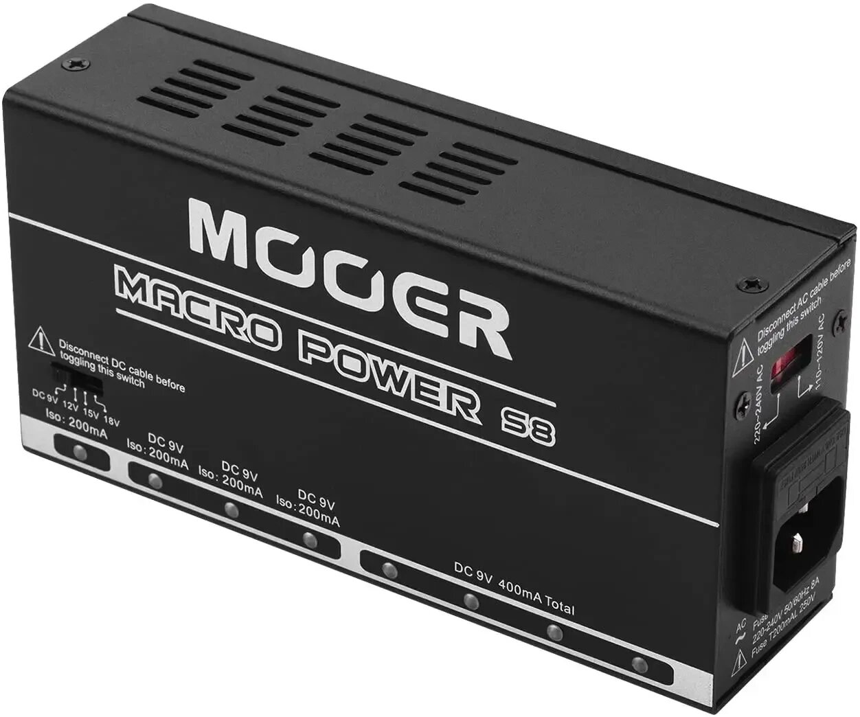 Блок питания для гитарных педалей Mooer Macro Power S8 9В