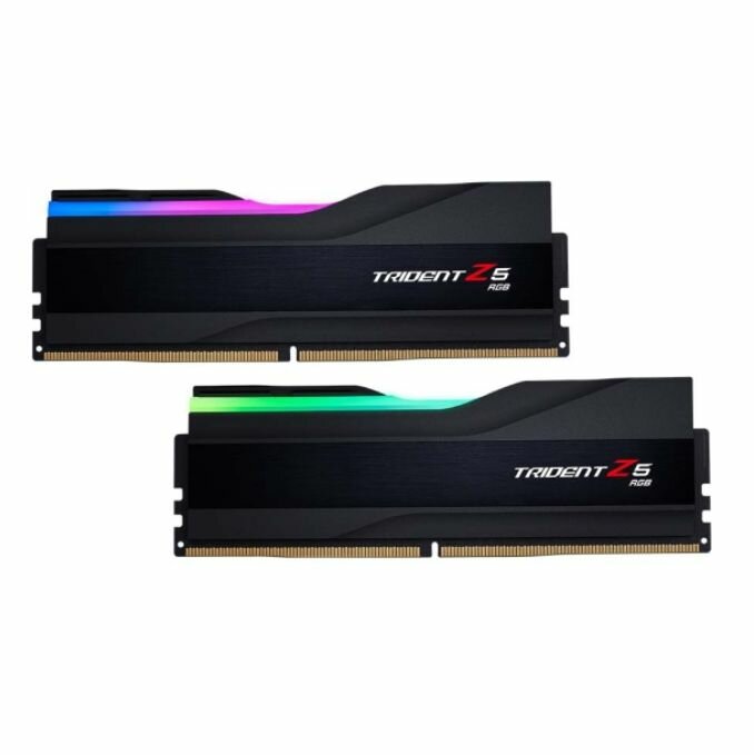Оперативная память G.SKILL TRIDENT Z5 RGB Black (F5-7600J3848F24GX2-TZ5RK) DIMM DDR5 48 ГБ - DDR5, 24 ГБ х 2 шт, 7600 МГц