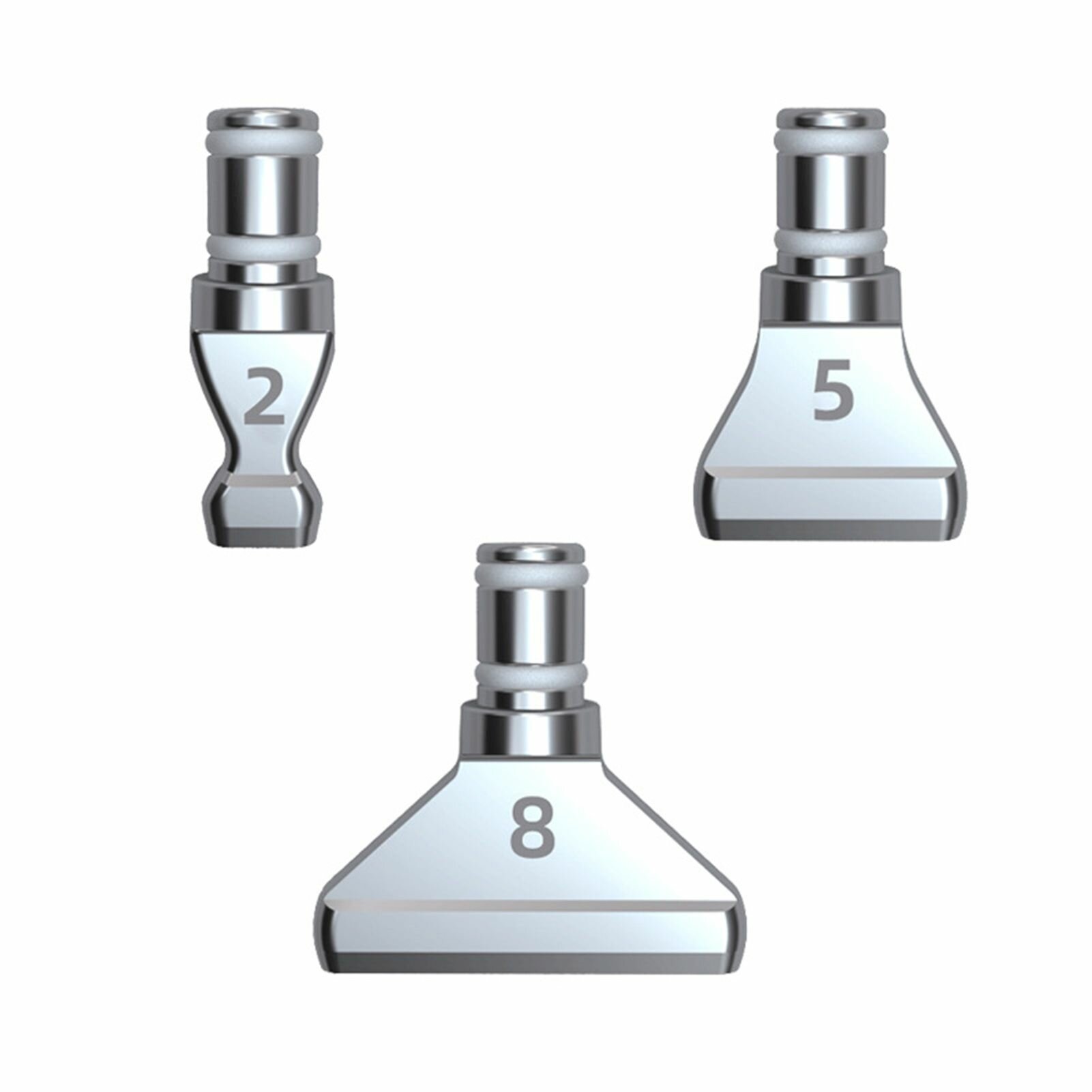 Сверло с серебряным наконечником, металлическая головка, съемная сменная алмазная ручка