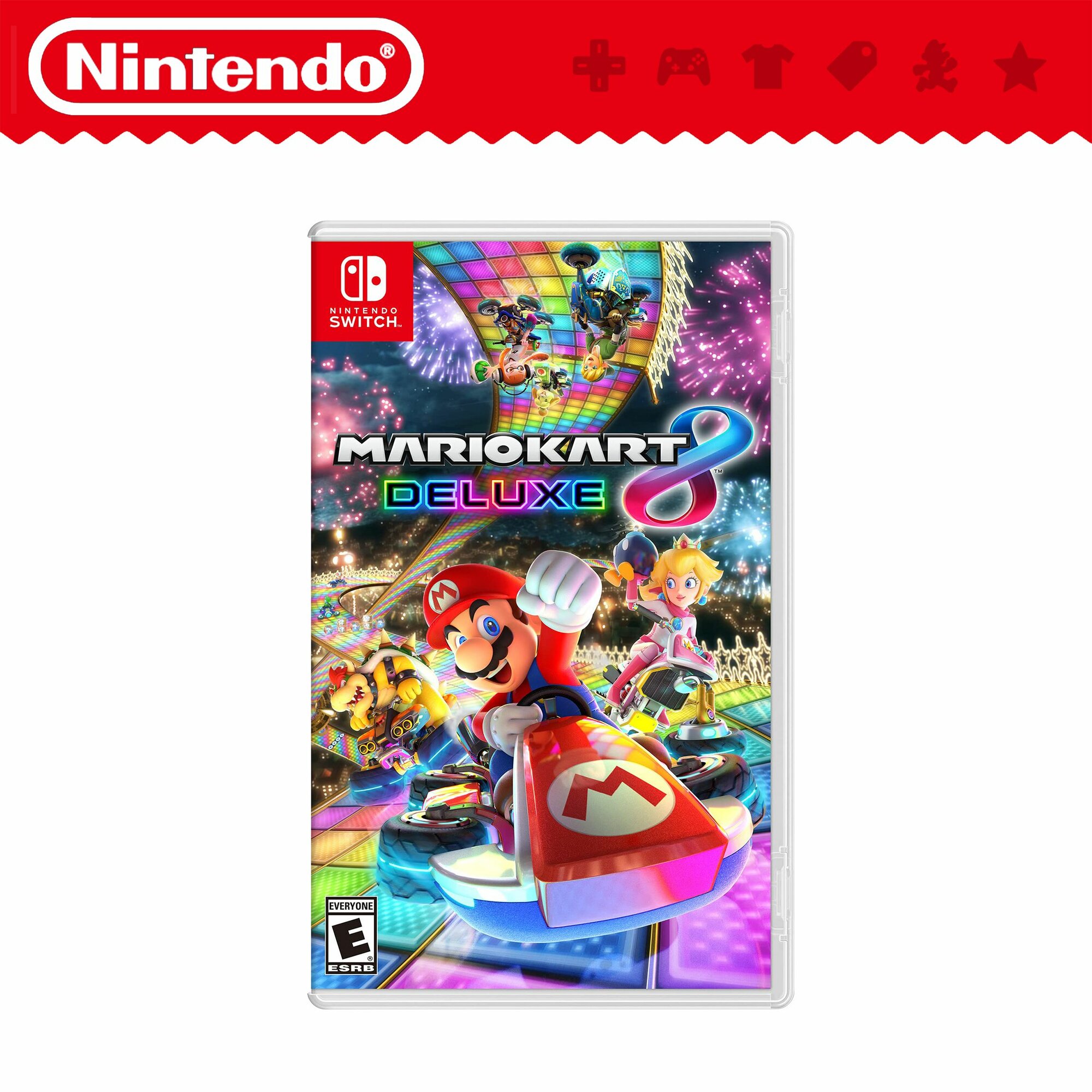 Игра Mario Kart 8 Deluxe, Switch Игровой картридж