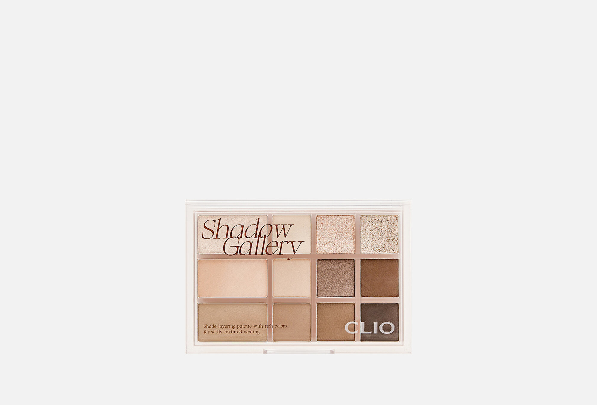 Палетка теней для век CLIO SHADE & SHADOW 01 SHADOW GALLERY