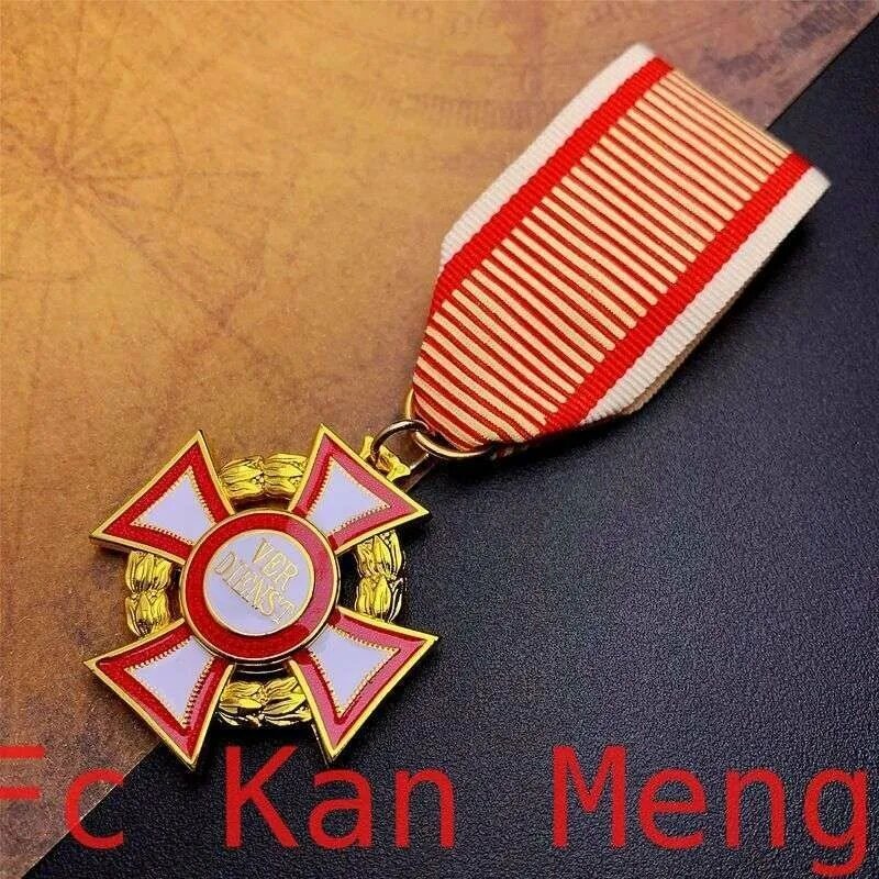 Крест VERDIENST историческая реплика ордена Австро-Венгрии с лентой/подарок