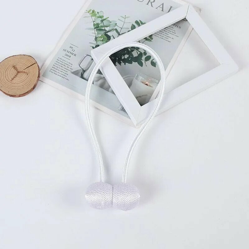 KNOW EASY-Магнитный зажим для крепления оконной занавески к задней стенке, Стяжная лента