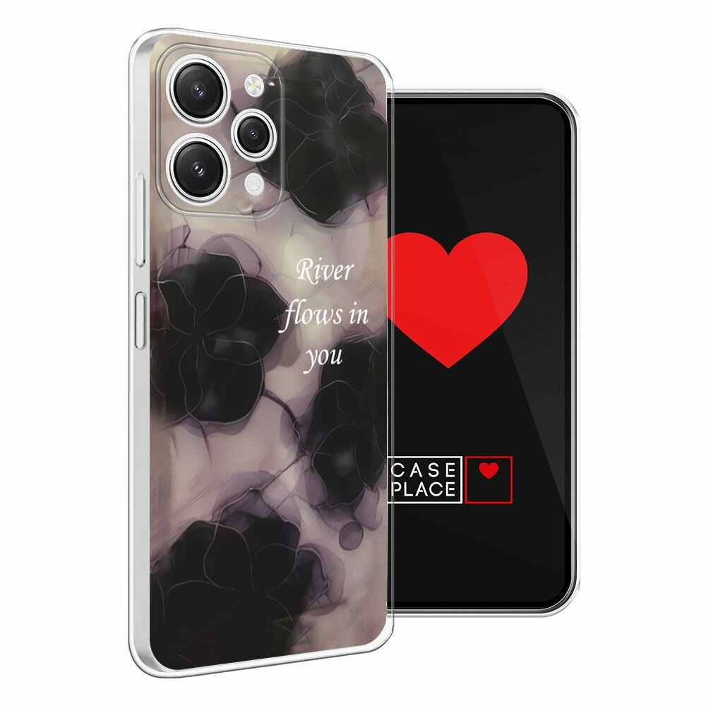 Чехол на Xiaomi Redmi 12 / Сяоми Редми 12 с принтом River flows in you — фото 1