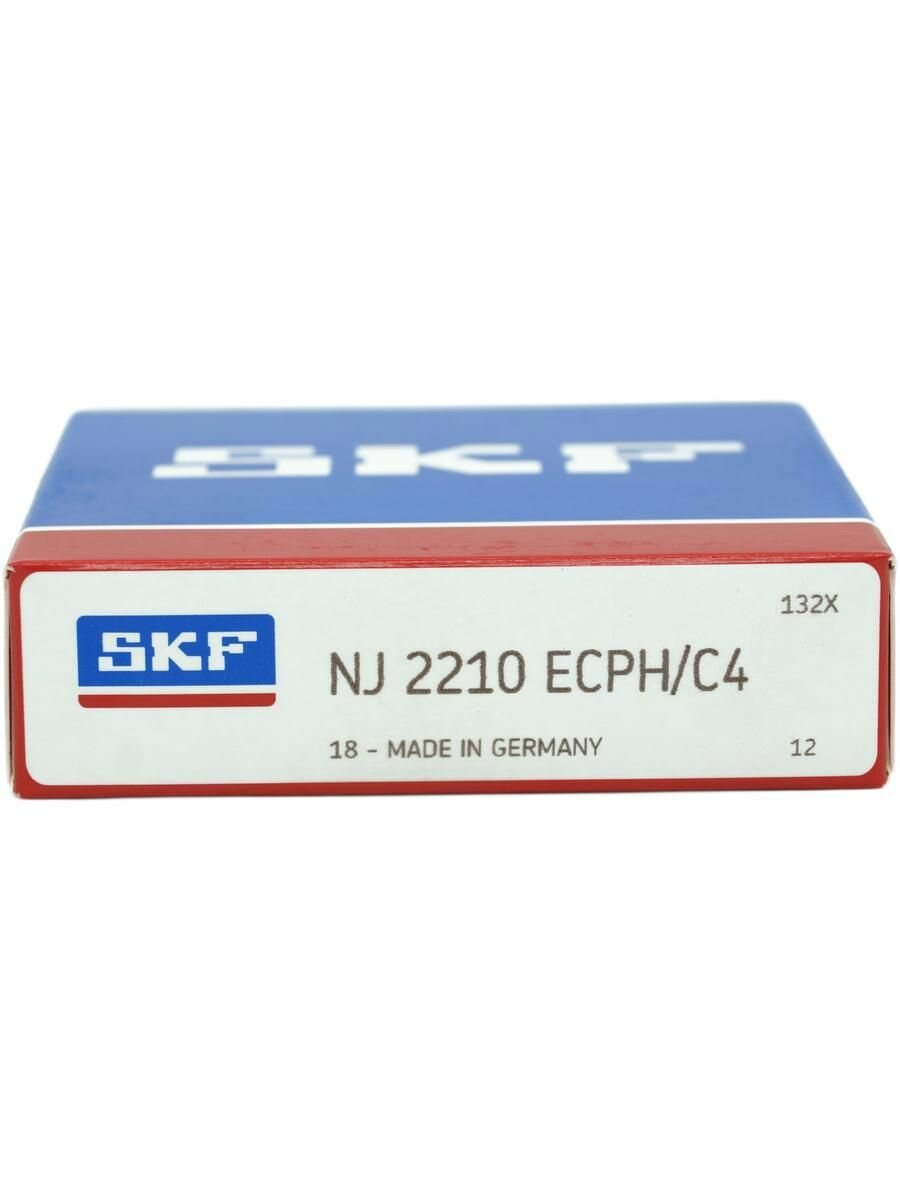 Подшипник NJ 2210 ECPH/C4 SKF (42510Е) 50x90x23 мм роликовый цилиндрический — фото 1