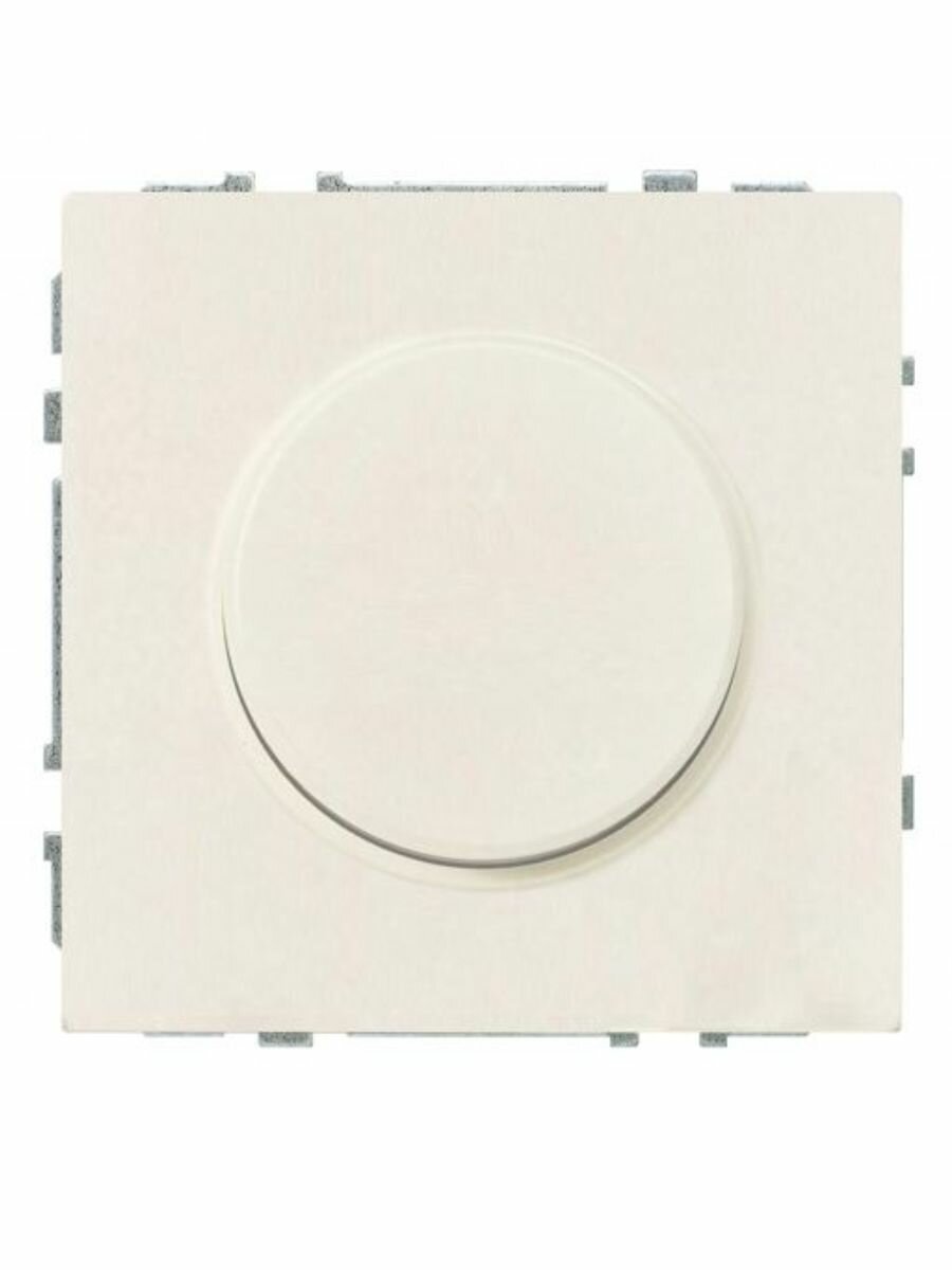 Liregus modern Механизм диммера поворотно-нажимного 10-250 Вт (LED 3-100 Вт) 230 В с накладкой слоновая кость матовая