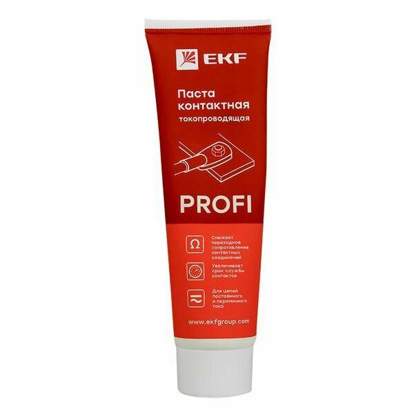 Паста контактная токопроводящая PROFI PROxima, EKF GC-CG-PRO (1 шт.)