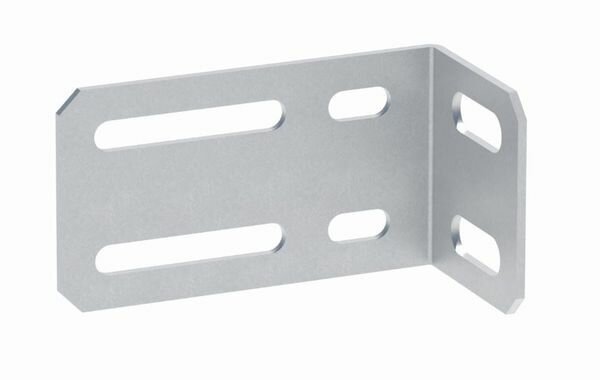 Кронштейн стеновой EKF сталь, покрытие горячий цинк, светло-серый