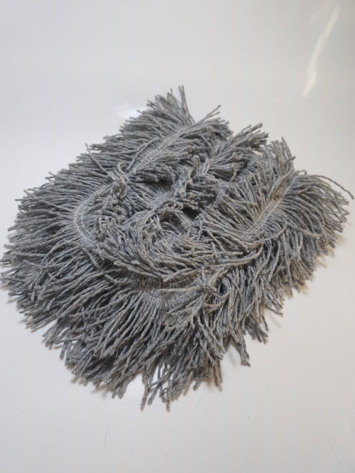 Моп TTS "Супер Грей", полиэстер, вискоза, серый, с кармашками