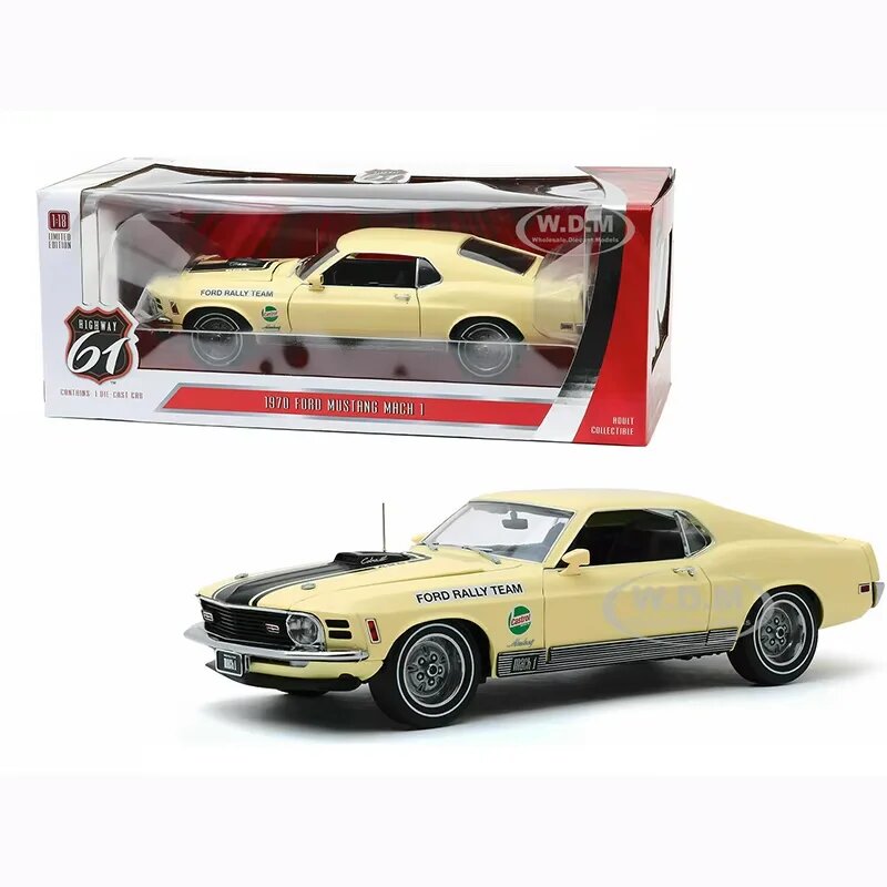 WELLY Литой металлический Ford Mustang Mach 1 1:18