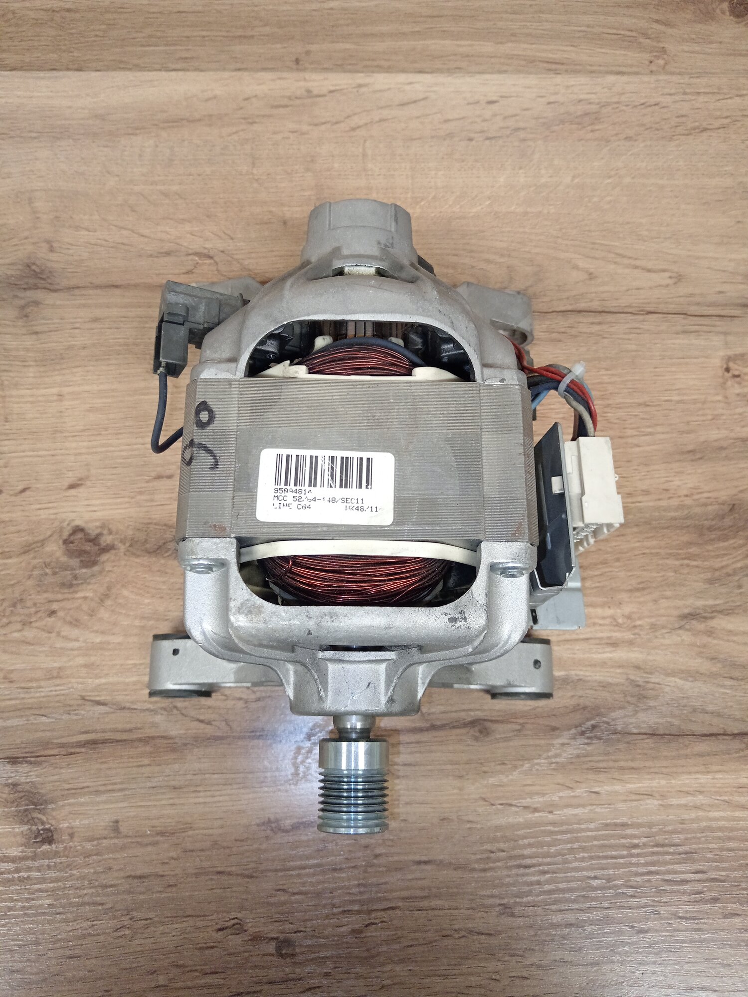 Коллекторный двигатель WD0804W8E Samsung, для стиральной машины, с маркировкой, MCC