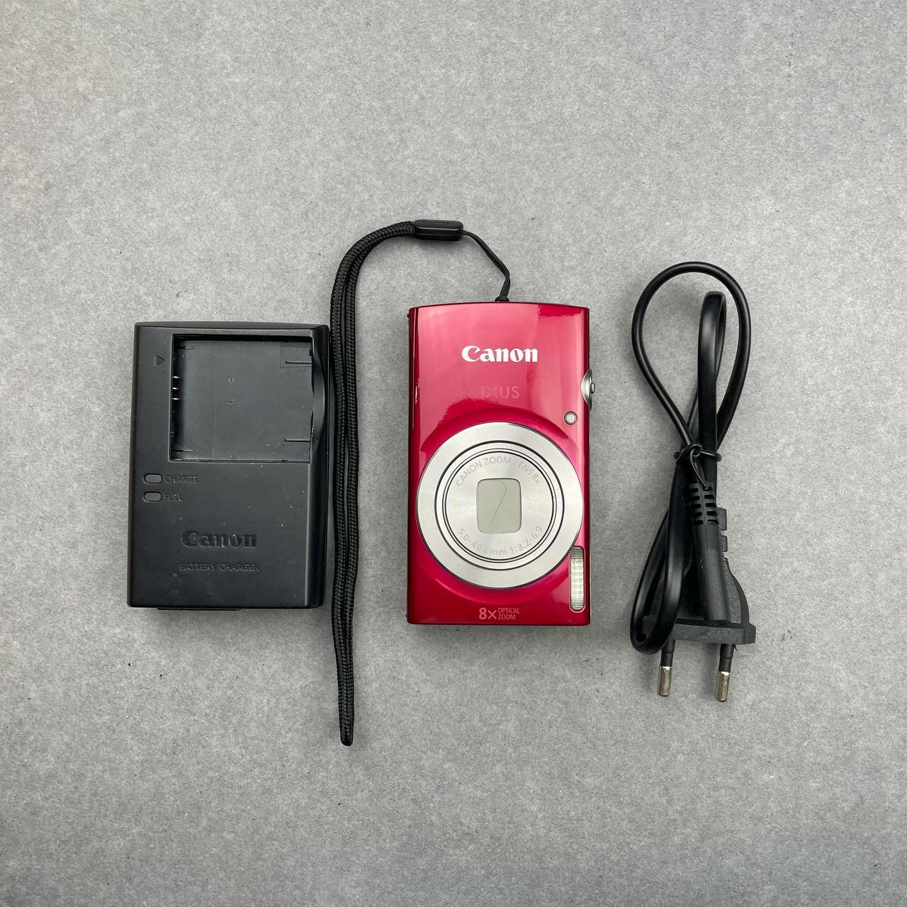 Цифровой компактный фотоаппарат Canon IXUS 175 красный, 20 МП