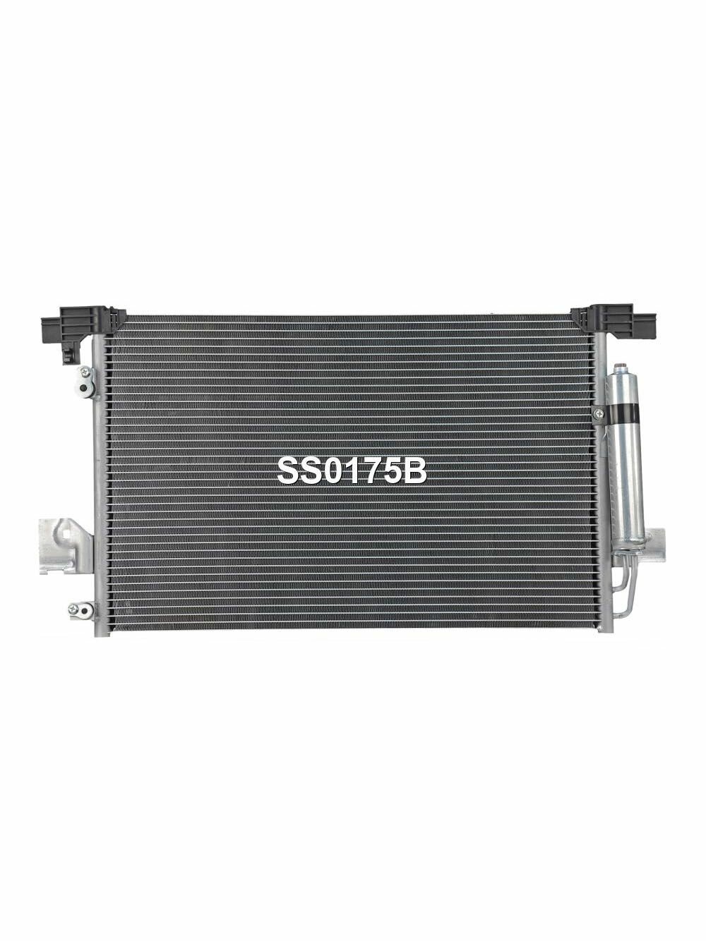 Радиатор кондиционера Mitsubishi ASX Lancer Outlander Peugeot 4007 4008 Citroen С4