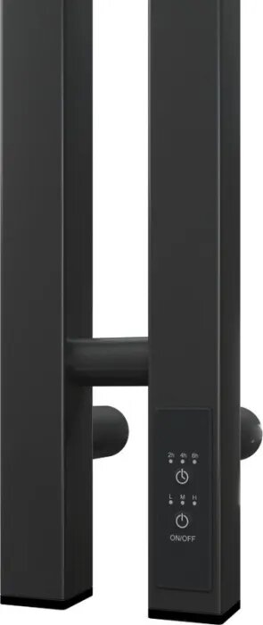 Полотенцесушитель электрический Point Гермес П3 PN13812GB 8х120, графит блеск