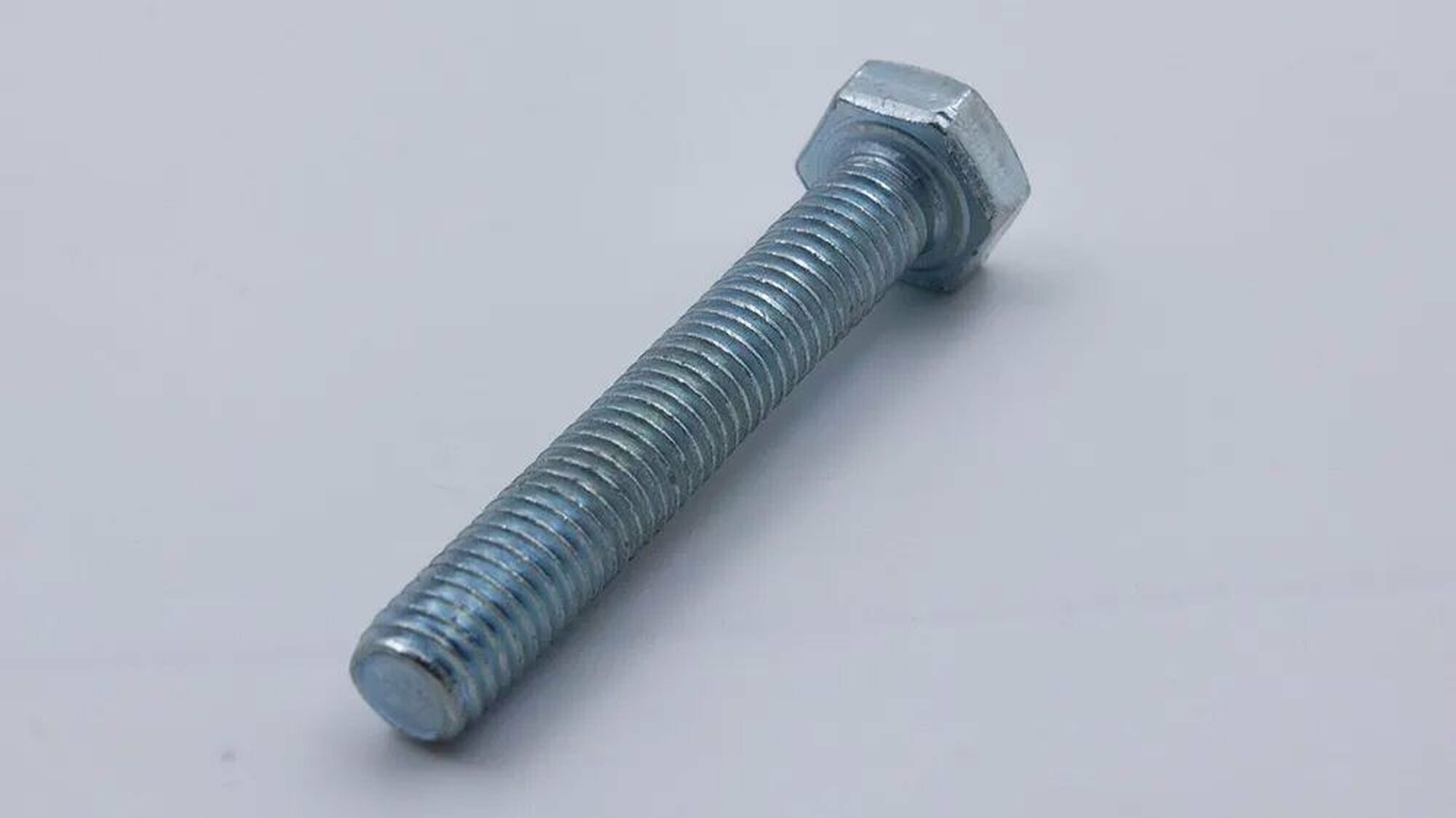 Болты Шпунтик DIN 933, сталь, оцинкованные, шестигранные, 10x25 мм, 20 штук