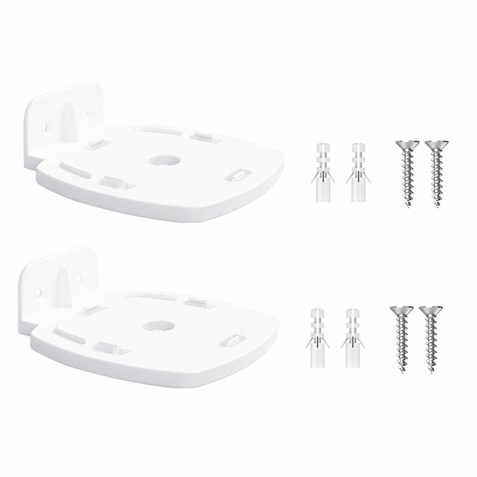 Настенный кронштейн-держатель для двухдиапазонного WiFi-маршрутизатора Linksys Velop, защитная белая монтажная подставка для надежного размещения