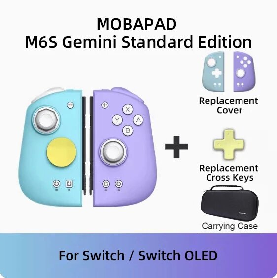 Джойстик Mobapad M6S Gemini с сумкой для Switch OLED