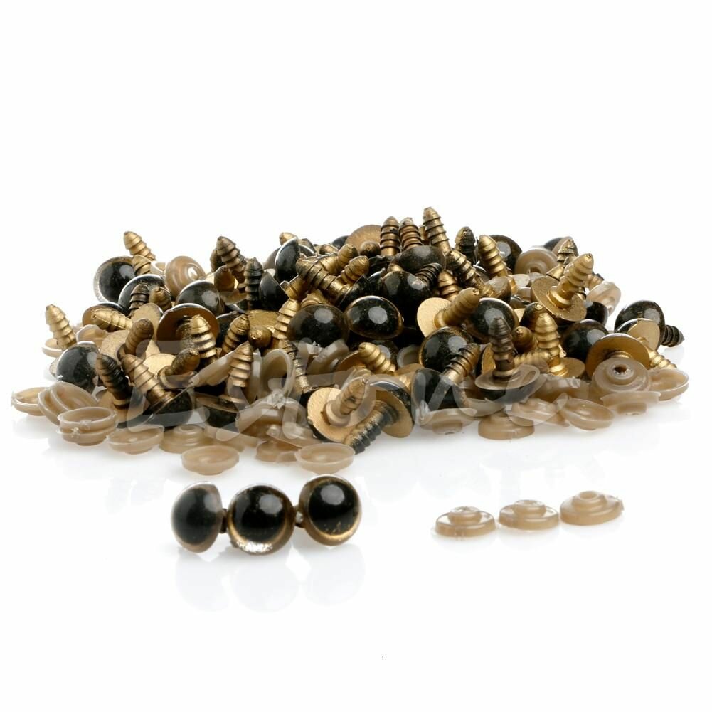 1 комплект из 100 шт, 10 мм, ручная работа, toy art eye gold