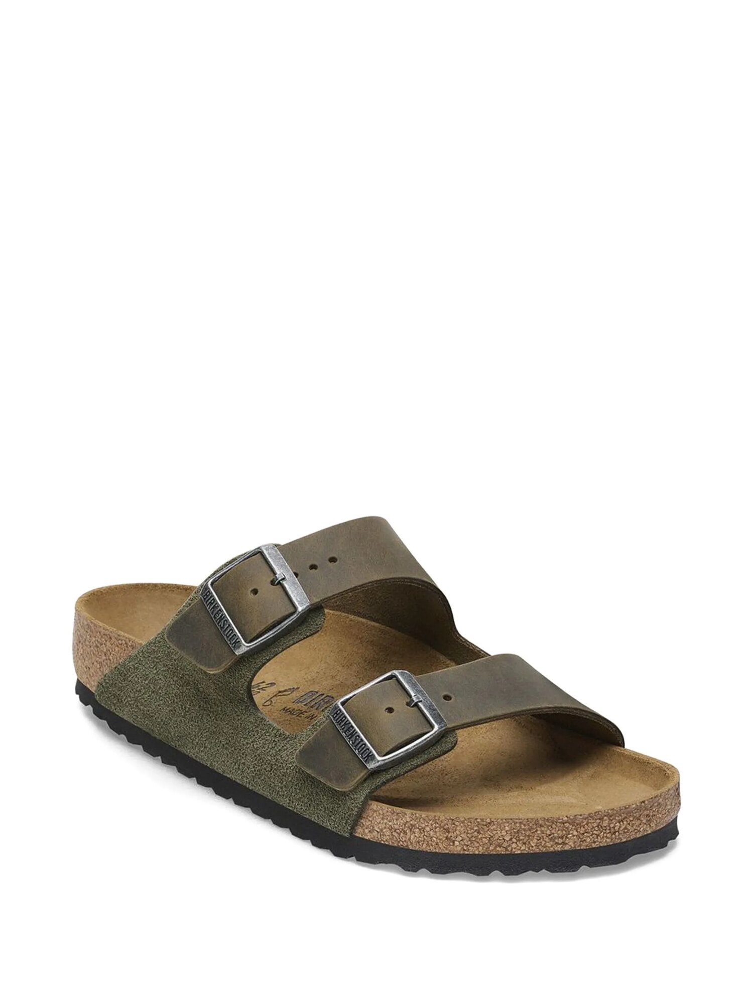 Сандалии Birkenstock, размер 40 EU, зеленый — фото 1