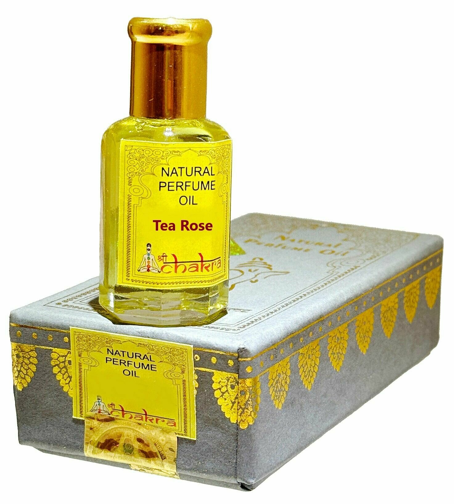 Масло эфирное Чайная Роза Чакра Tea Rose (T-Rose) Chakra Perfume 10 мл.