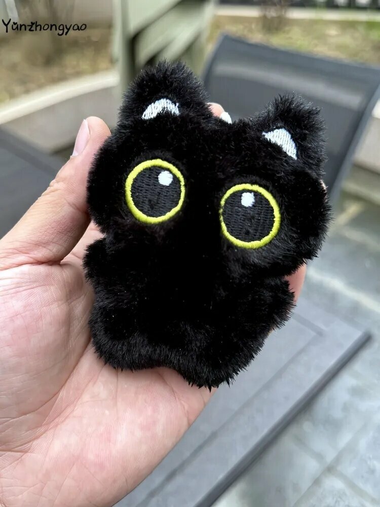 Yunzhonglu Черный игрушка - котик, пуховый игрушка