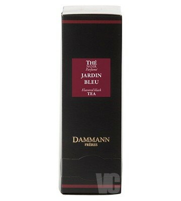 Чай черный ароматизированный "Дамман" в шелковых пакетах Jardin Bleu/ Голубой сад, , коробка 24 шт