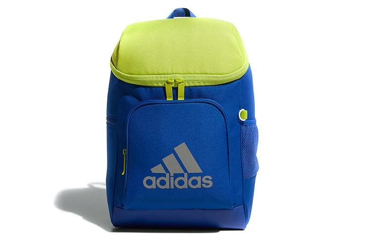 Рюкзак мужской Adidas из переработанного полиэстера Regular, синий-зеленый, Blue Green
