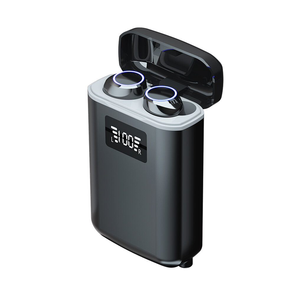 Наушники внутриканальные True Wireless Stereo M7 BT 5.1, 4000mAh, цифровой индикатор заряда, водонепроницаемые IPX7, с микрофоном, шумоподавление, для игр, спорта, совместимы с iOS Android, управление сенсорное, 1 пара наушников, зарядное кейс, 2 пары