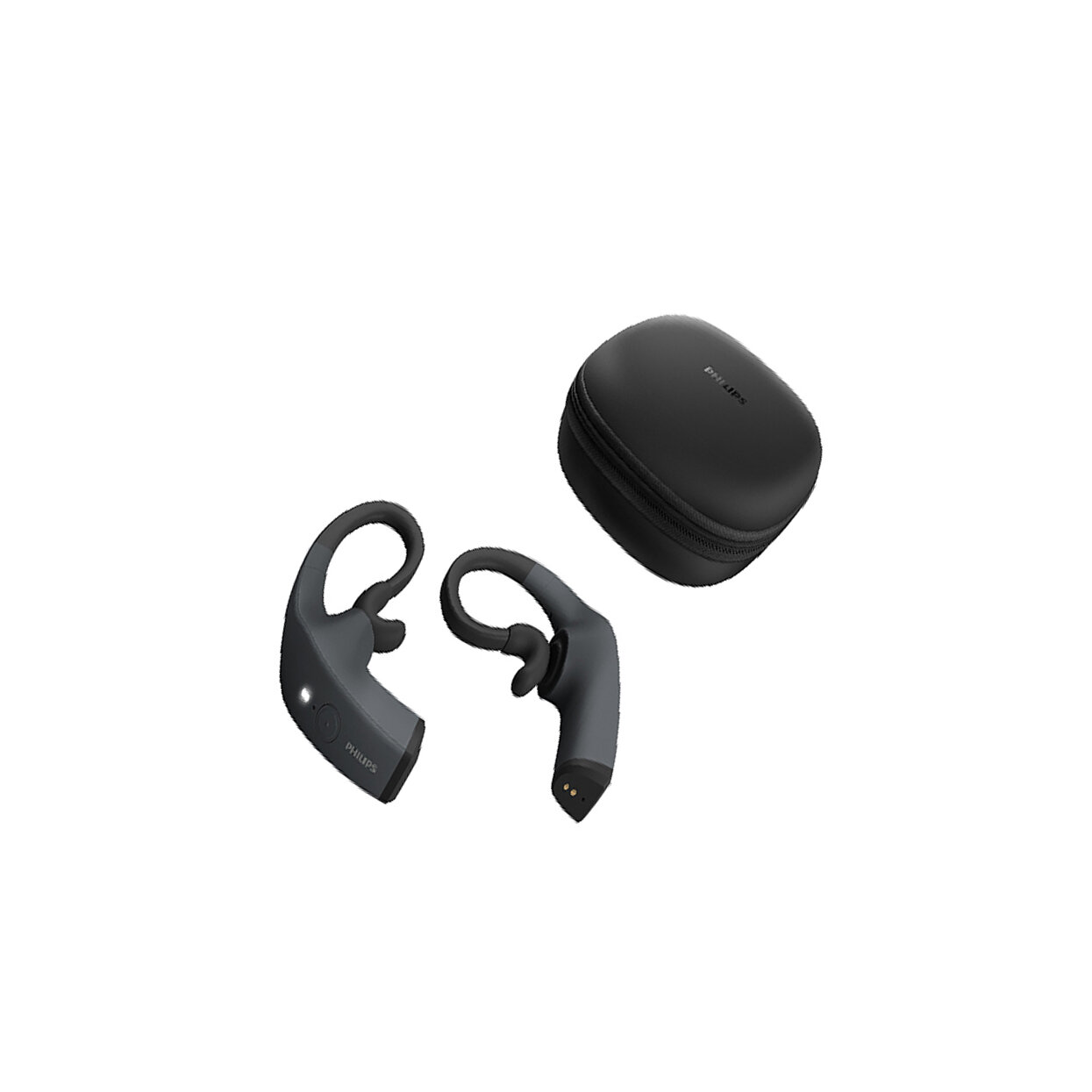 Беспроводные наушники PHILIPS, черные, 13993140, Bluetooth, до 30 часов работы