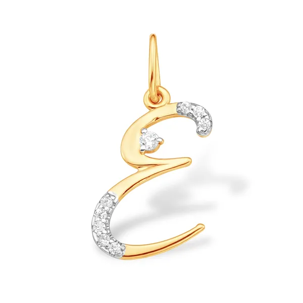 Подвеска, серебро, 925 проба, фианит