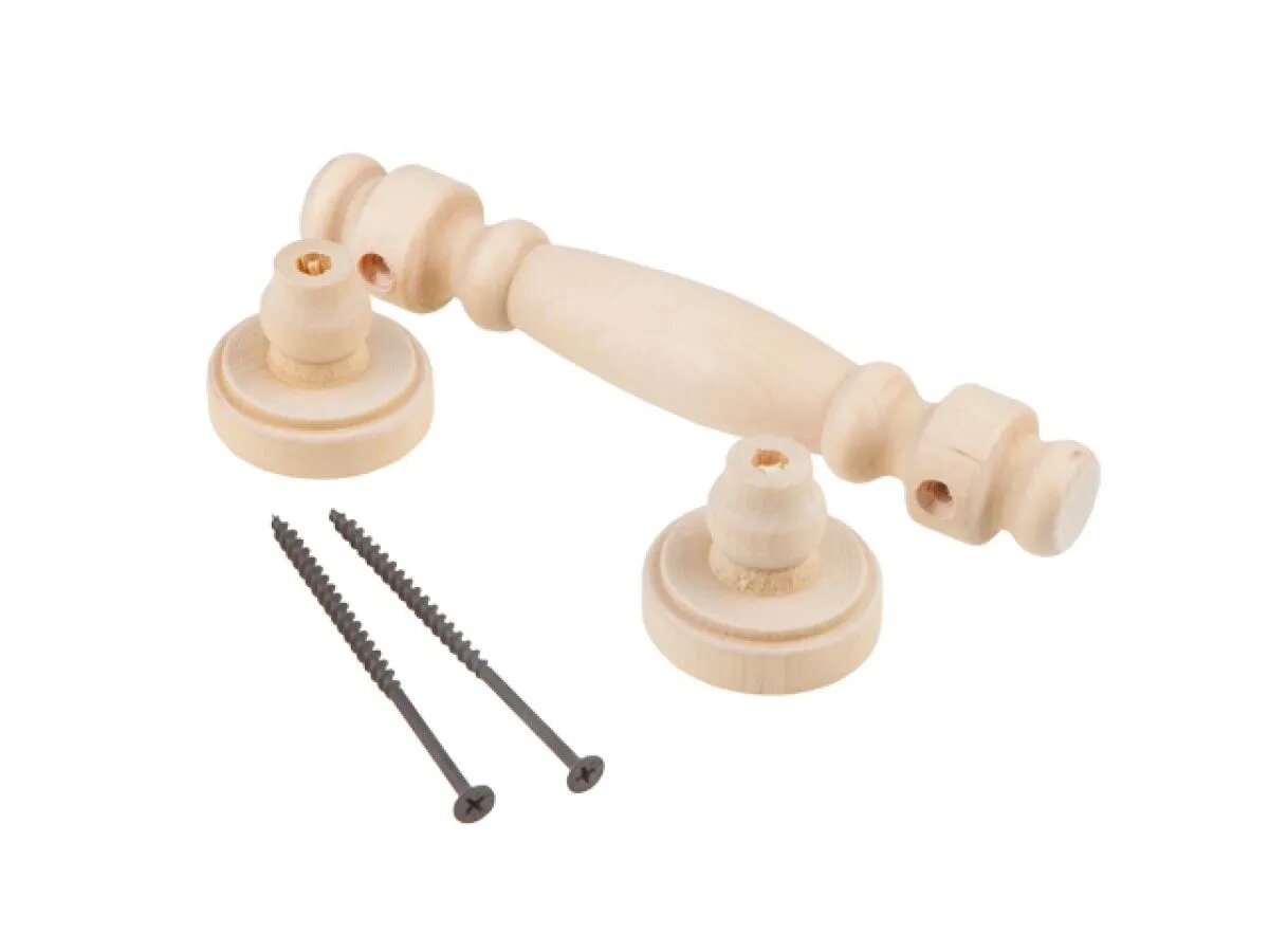 Ручка-скоба 200 мм банная, точёно-резная STARFIX (SMP-54532-1)